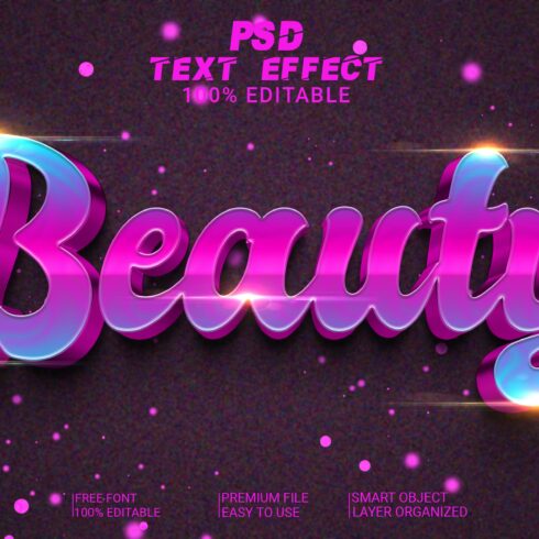 Text Style PSD File | MasterBundles