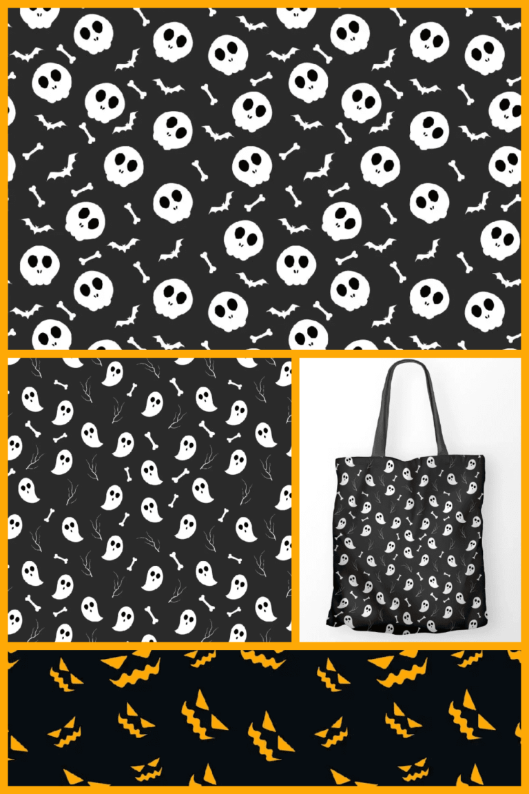 50+ Inspiring Halloween Patterns: Free and Premium