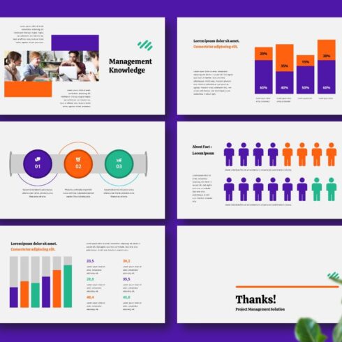 PROJECTO - Project Management Powerpoint Template | Master Bundles