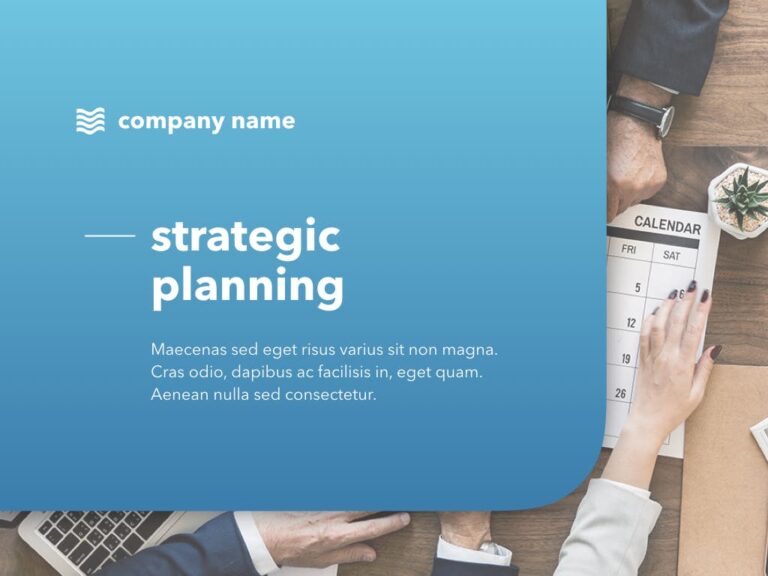 Strategic Planning PowerPoint Template – MasterBundles