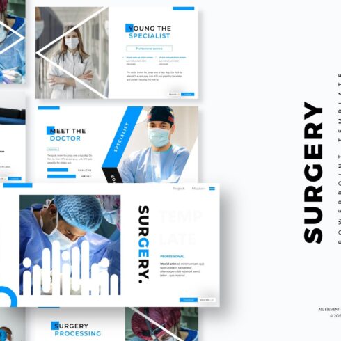 Surgery Powerpoint Template 150+ Total Slides | Master Bundles