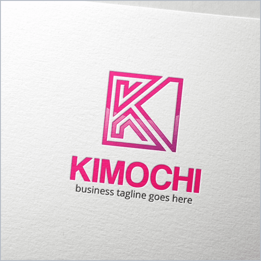 Kimochi Letter K Logo – MasterBundles