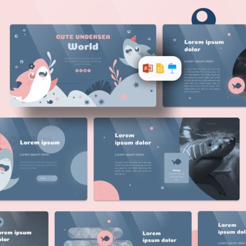Cute Presentation Templates Bundle | MasterBundles