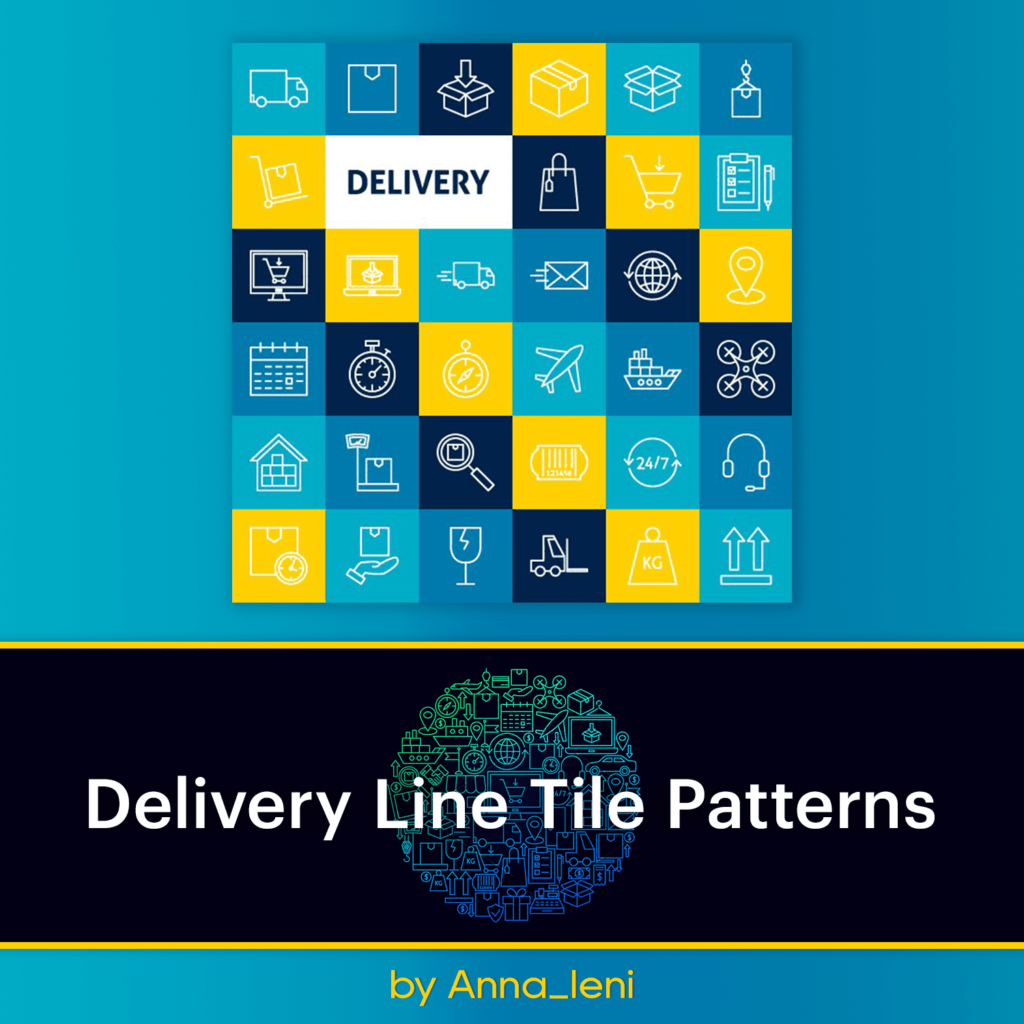 Delivery Line Icons – MasterBundles