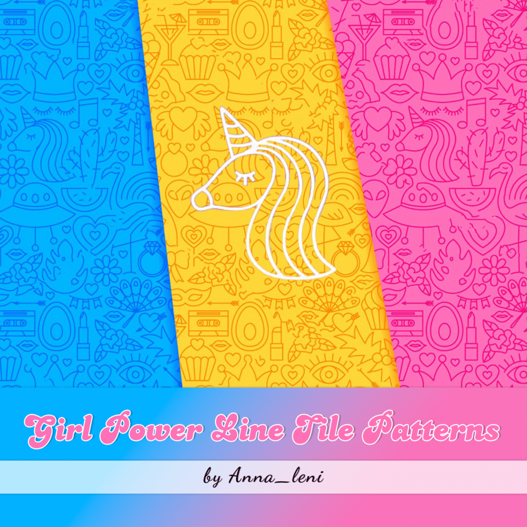 Retro Line Tile Patterns | Master Bundles