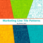 Social Media Line Tile Patterns | Master Bundles