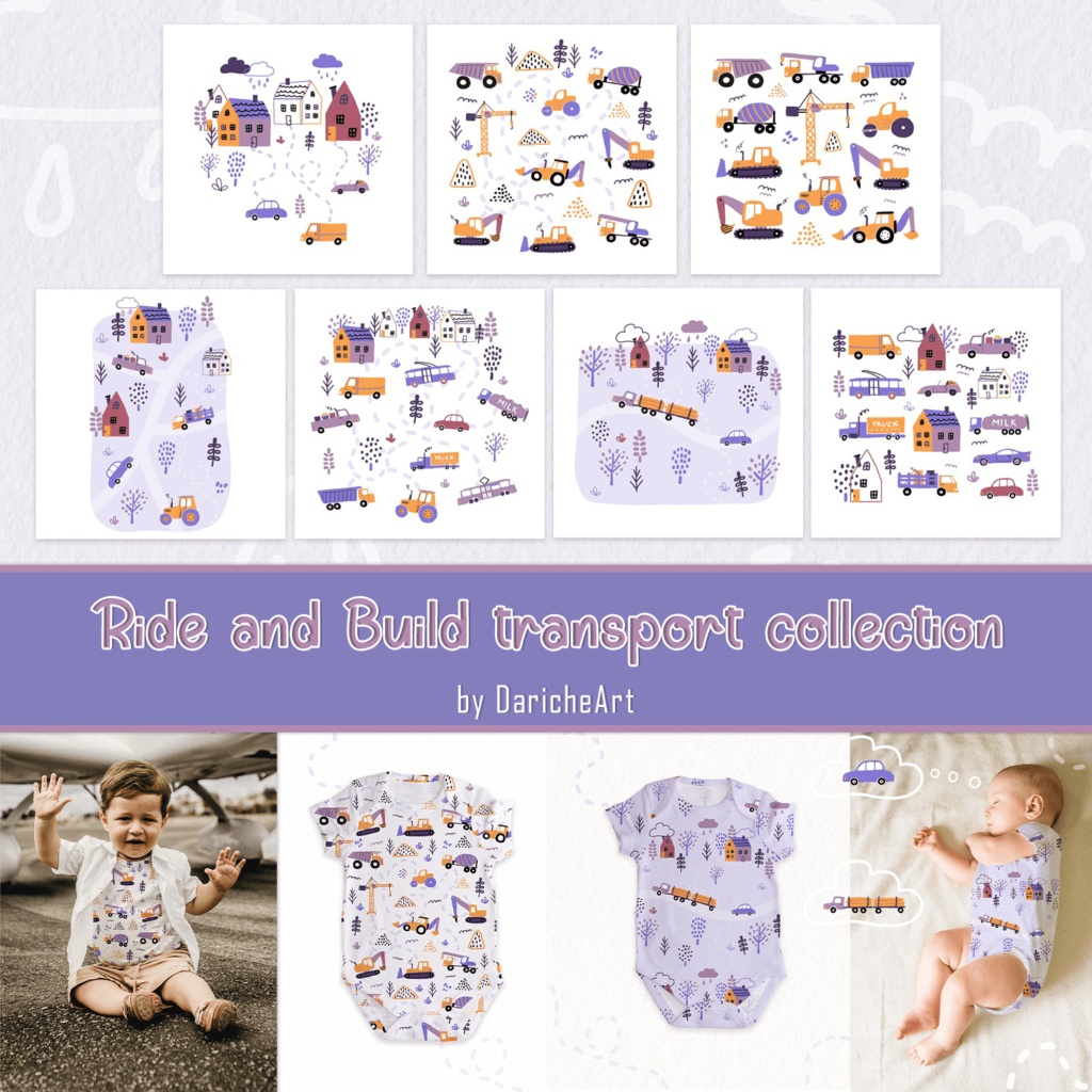 Ride and Build Transport Collection – MasterBundles