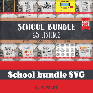 School Bundle SVG, First Day of School SVG, Back to School – MasterBundles