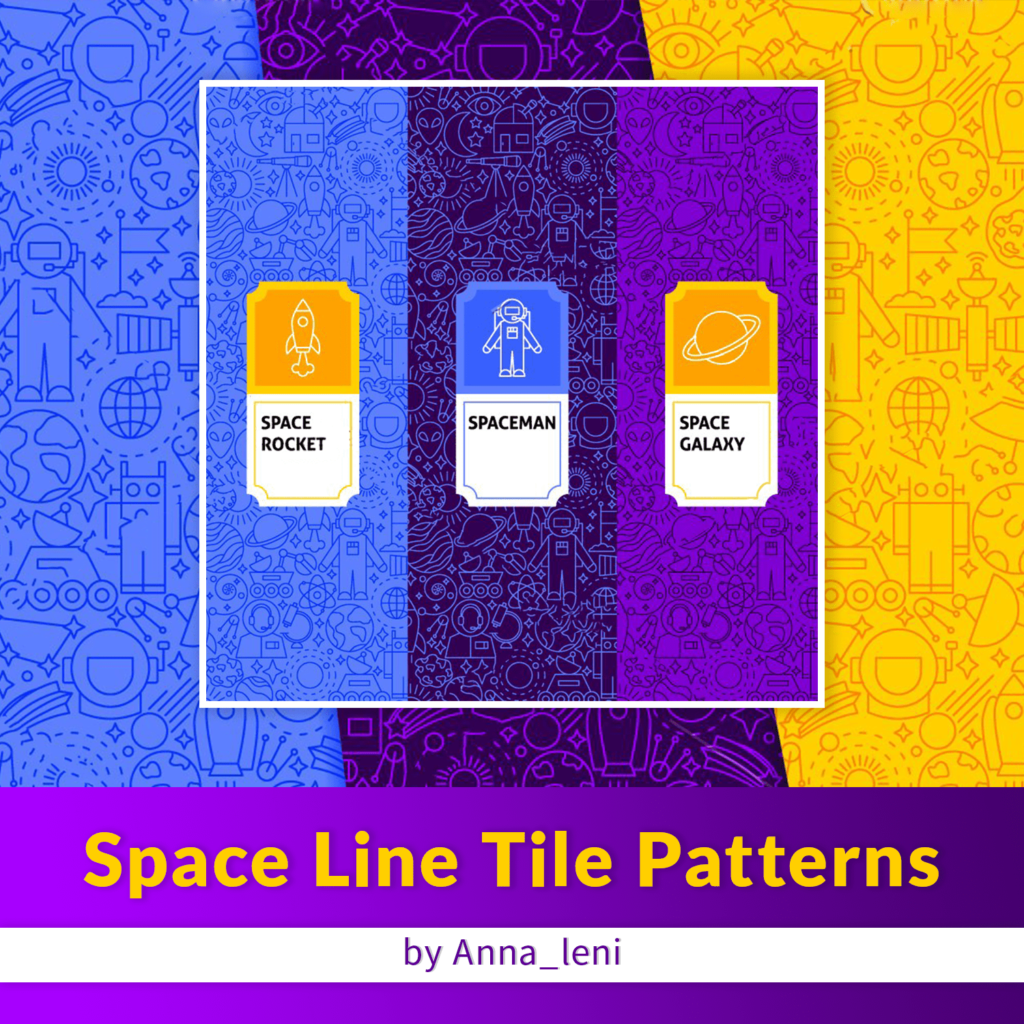 Space Line Tile Patterns – MasterBundles