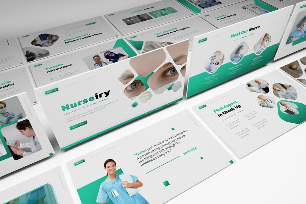 Nurseiry Powerpoint Presentation Template – MasterBundles