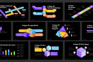 3D Infographic PowerPoint Template | Master Bundles