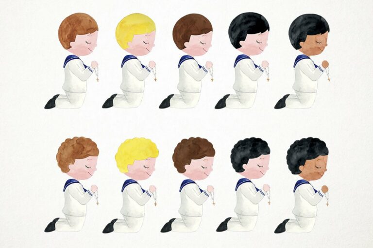 Boy First Communion Clipart – MasterBundles