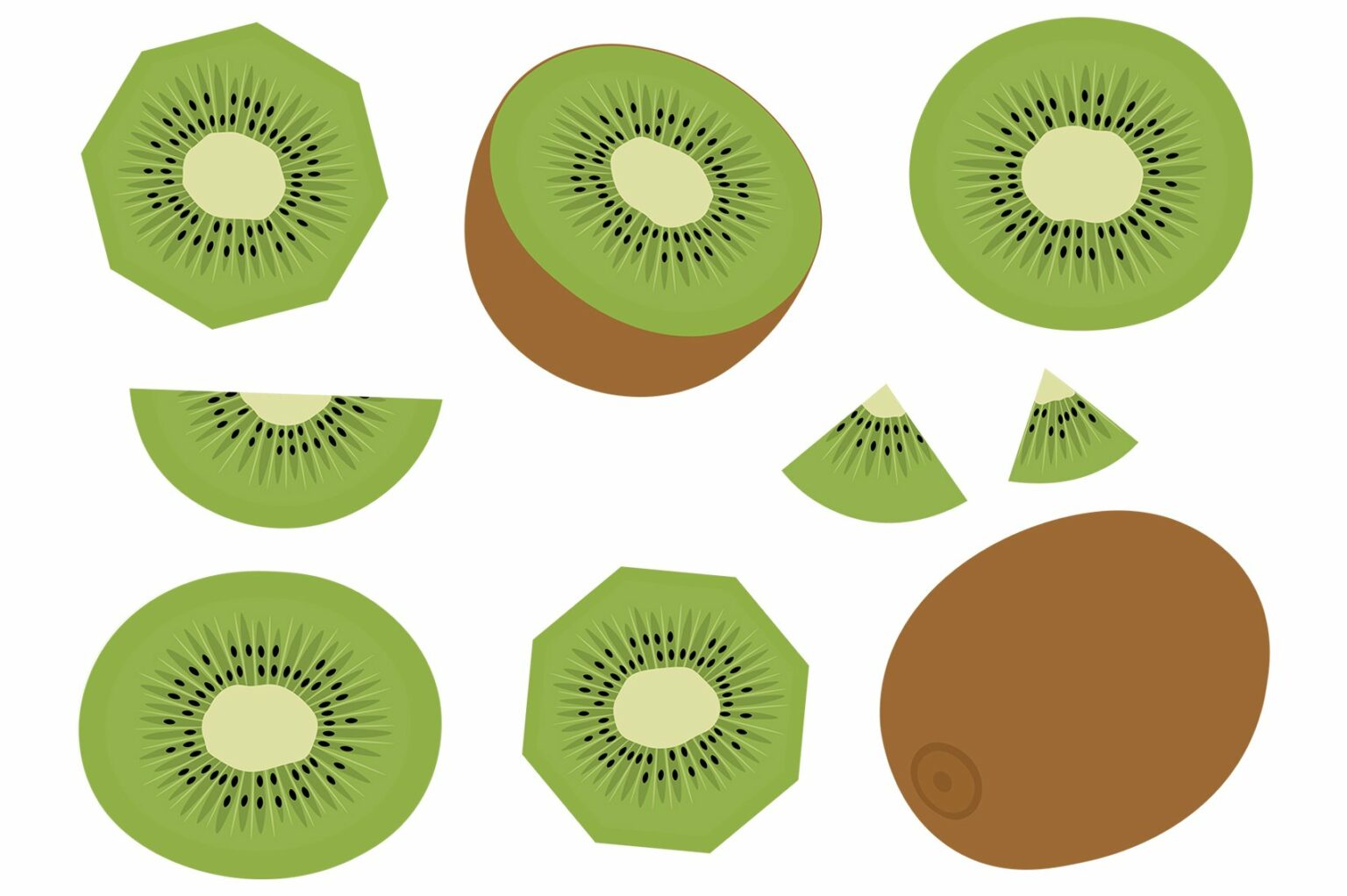 Kiwi Vector. Kiwi Fruits Clipart. Kiwi SVG. Fruits SVG – MasterBundles