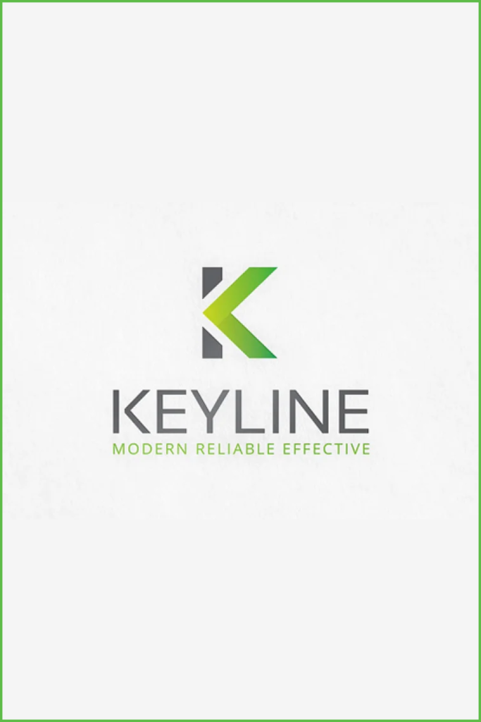 Keyline Letter K Logo Template – MasterBundles