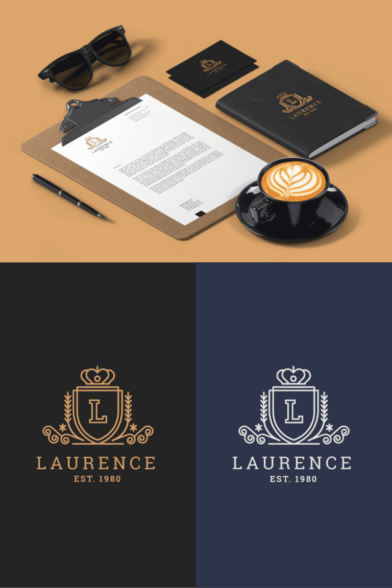 Letter L Logo - Heraldry Crest Logo – MasterBundles