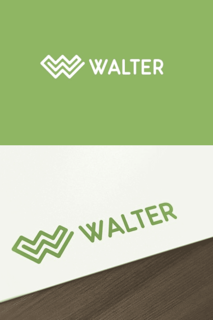 Walter Letter W Logo – MasterBundles