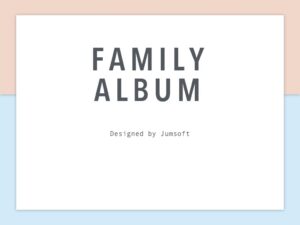 Family Album PowerPoint Template | Master Bundles