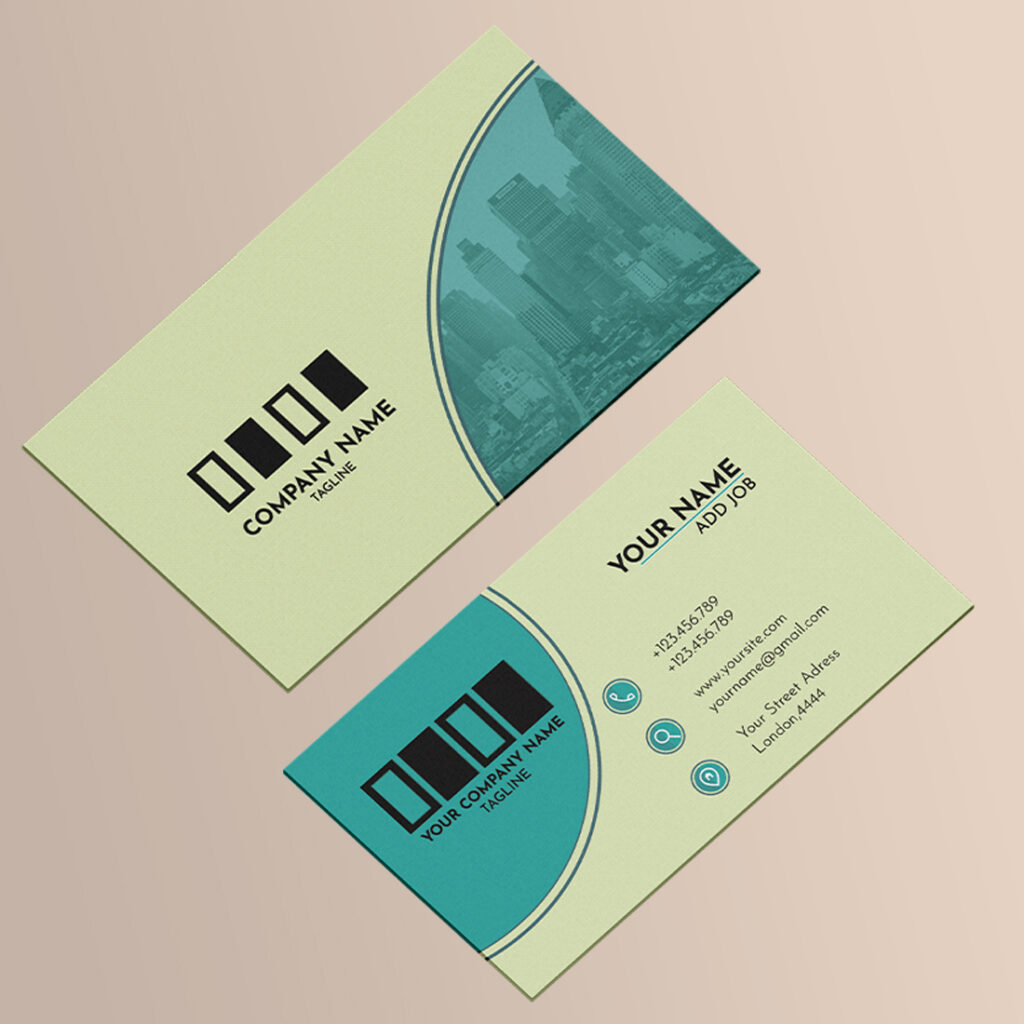 Modern Real State Business Card - MasterBundles