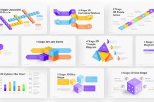 3D Infographic PowerPoint Template | Master Bundles
