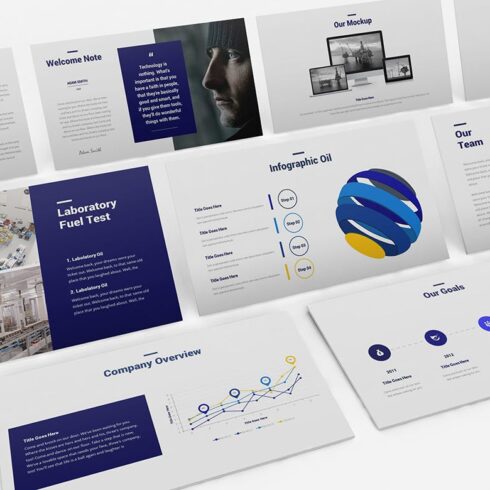 Oil and Gas Powerpoint Template | Master Bundles