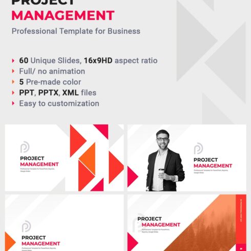 Project Management Dashboard Powerpoint Template | Master Bundles