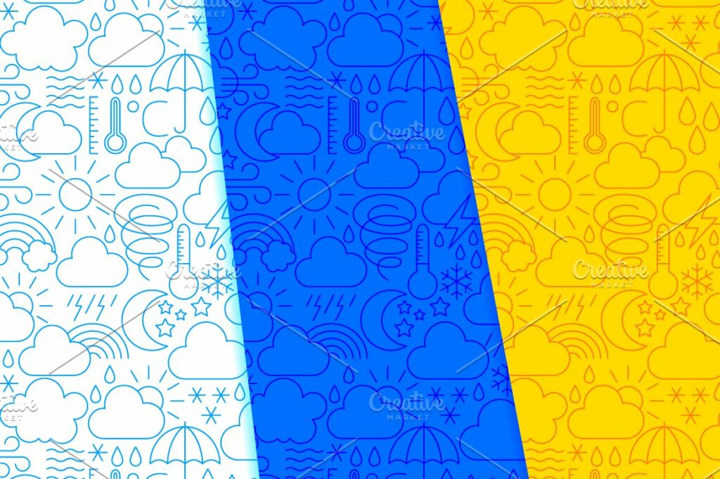 Weather Line Tile Patterns – MasterBundles