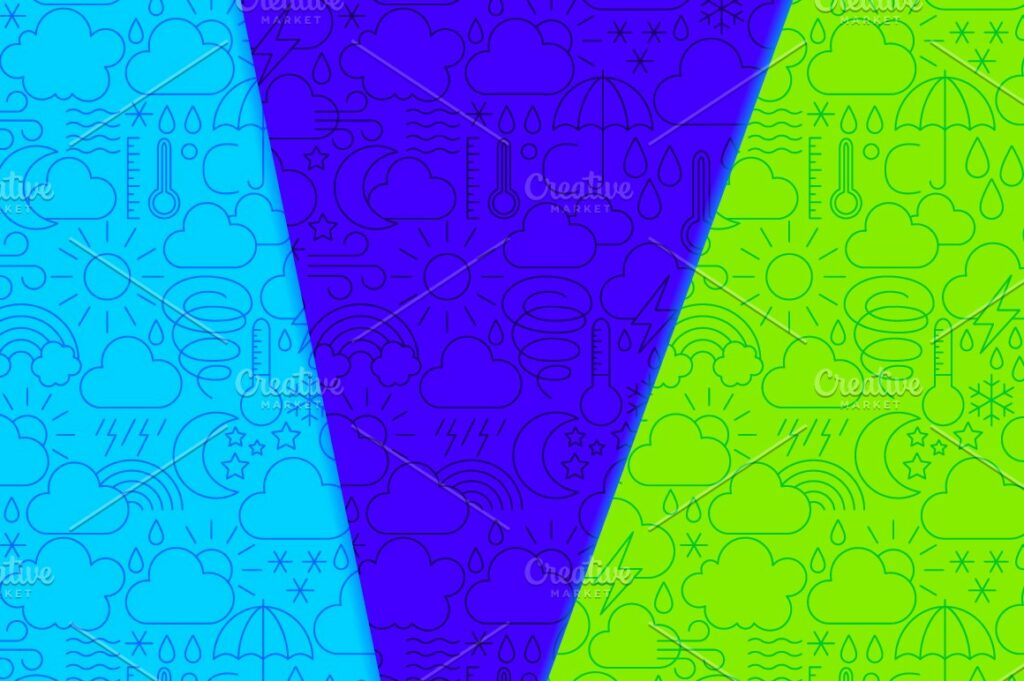 Weather Line Tile Patterns – MasterBundles