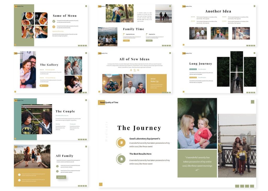 The Family Time Powerpoint Template – MasterBundles