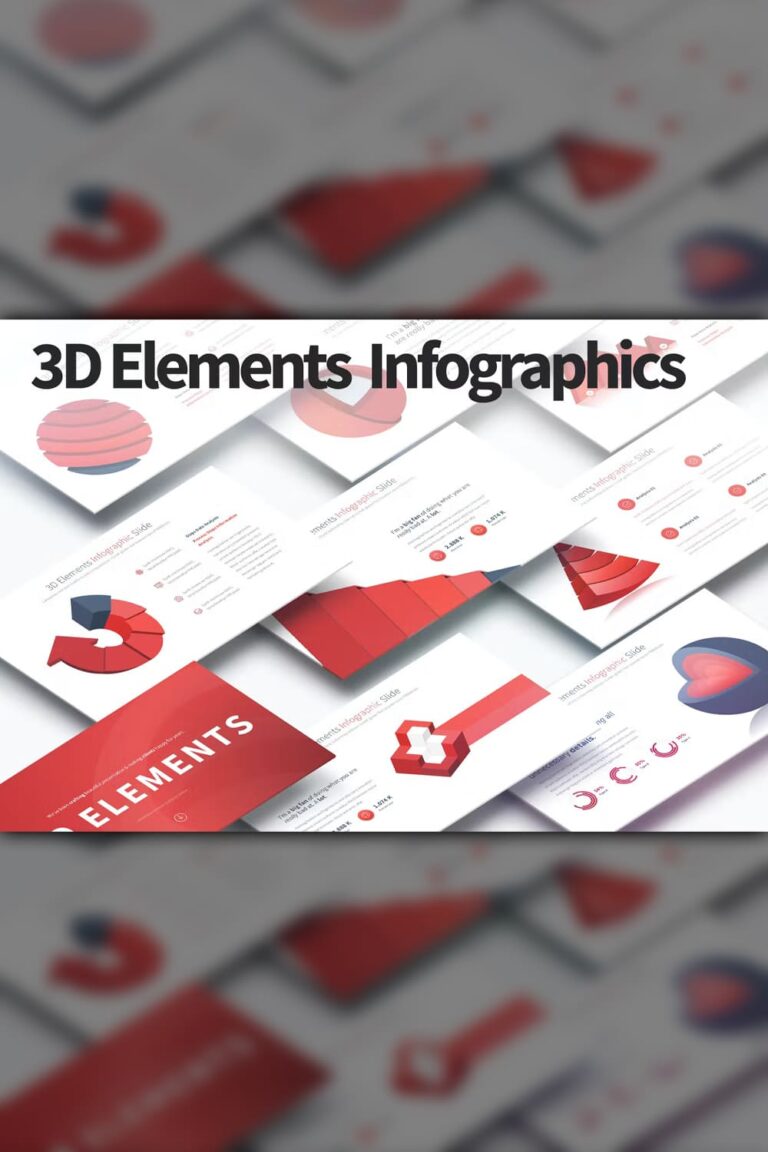 3D Elements - PowerPoint Infographics Slides – MasterBundles