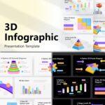 3D Infographic PowerPoint Template 16:9 – MasterBundles