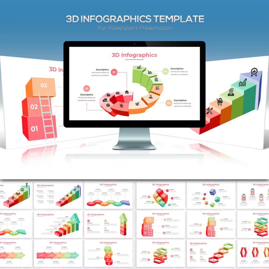 Best Powerpoint Infographics: 36 Animated Realistic Infographic ...