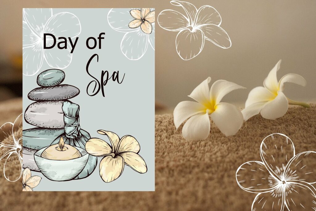 Spa Day Clipart, Wellness PNG - MasterBundles