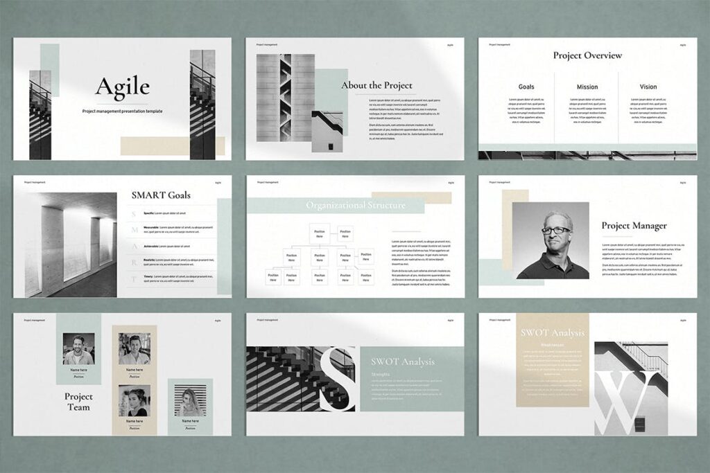 Project Management PowerPoint Presentation Template – MasterBundles