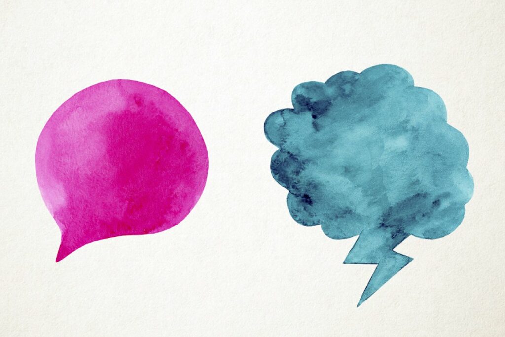 Watercolor Speech Bubbles Clipart – MasterBundles