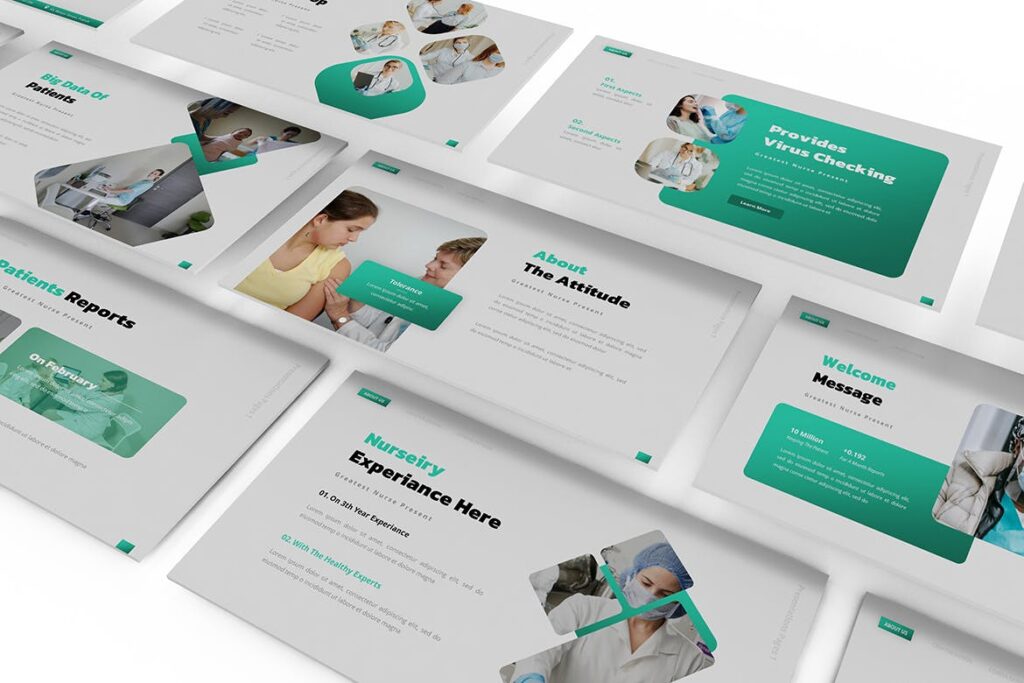 Nurseiry Powerpoint Presentation Template – MasterBundles