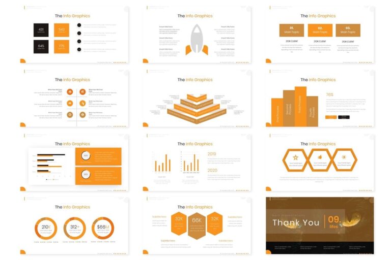 Fluffy Cat Powerpoint Template – MasterBundles