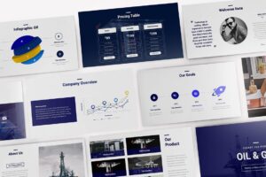 Oil and Gas Powerpoint Template | Master Bundles
