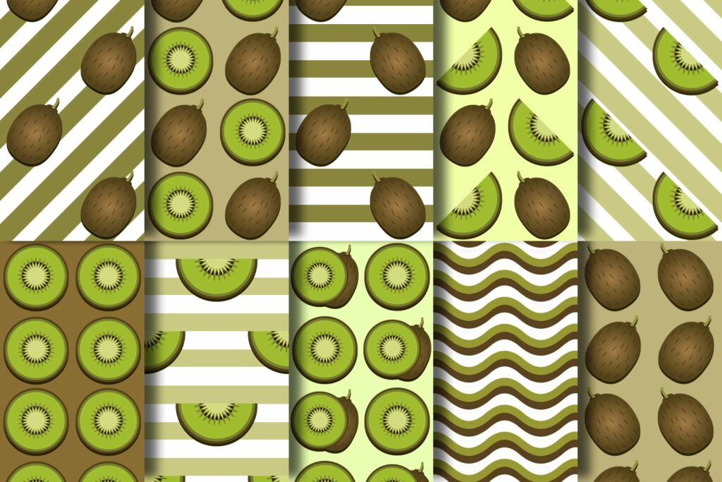 Kiwi Digital Patterns – MasterBundles