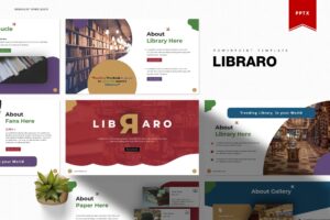 Libraro | Powerpoint Template | MasterBundles