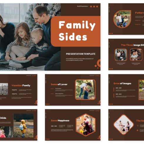 Familly Sides Powerpoint Template – MasterBundles