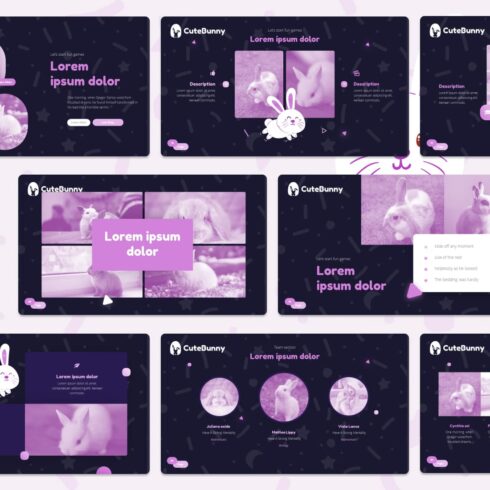 Cute Presentation Templates Bundle – MasterBundles