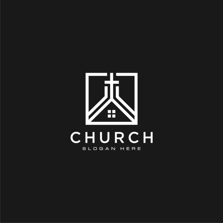 church home logo design vector, 3 logo - MasterBundles
