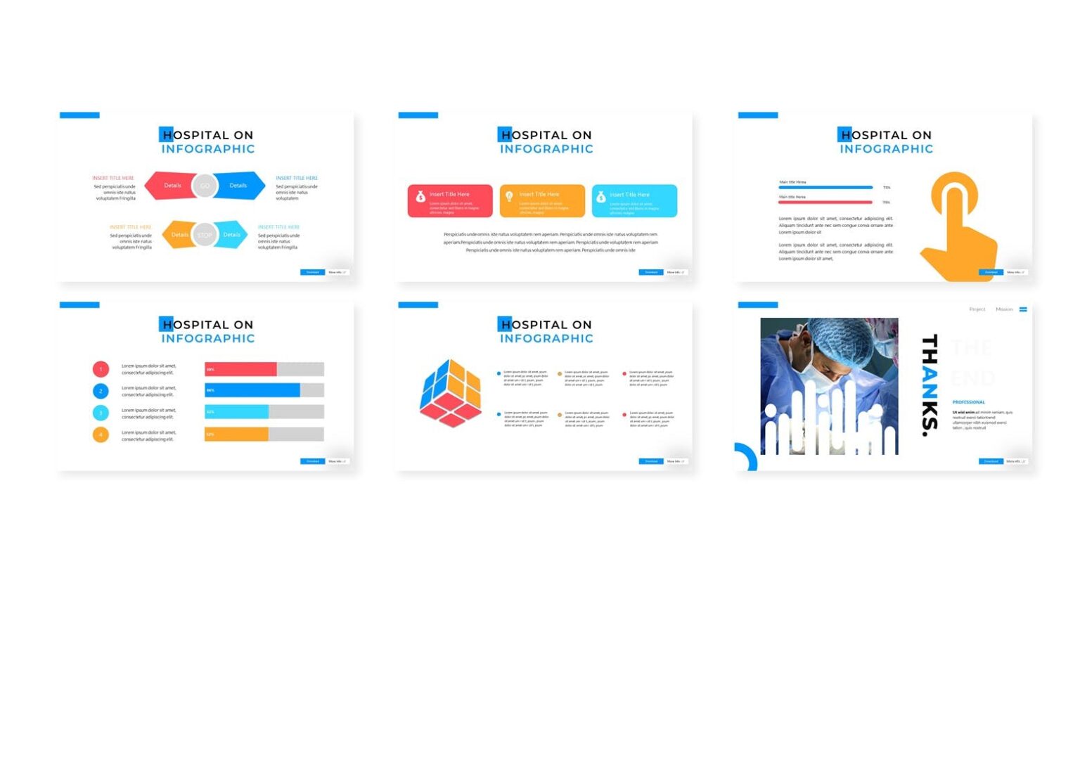 Surgery Powerpoint Template 150+ Total Slides – MasterBundles