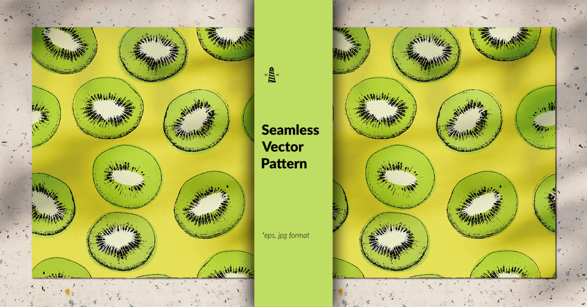 Kiwi Fruit Seamless Pattern – MasterBundles