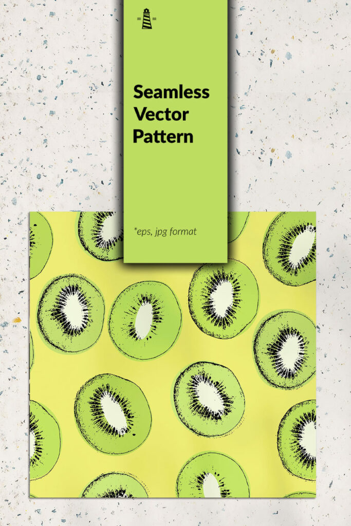 Kiwi Fruit Seamless Pattern – MasterBundles