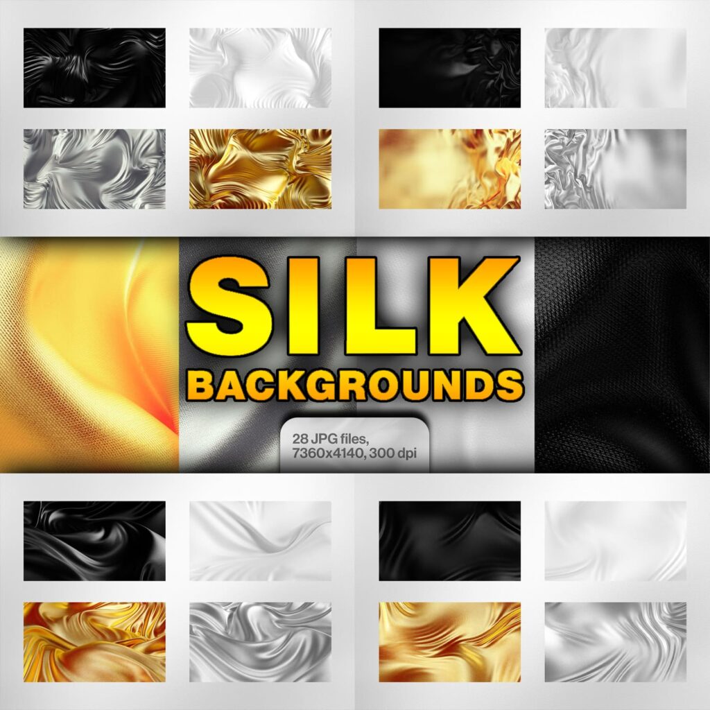 Silk Backgrounds – MasterBundles