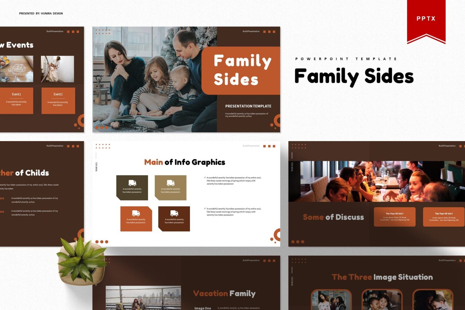 Familly Sides Powerpoint Template – MasterBundles