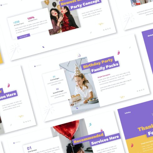 Birthday Powerpoint Presentation Template | Master Bundles