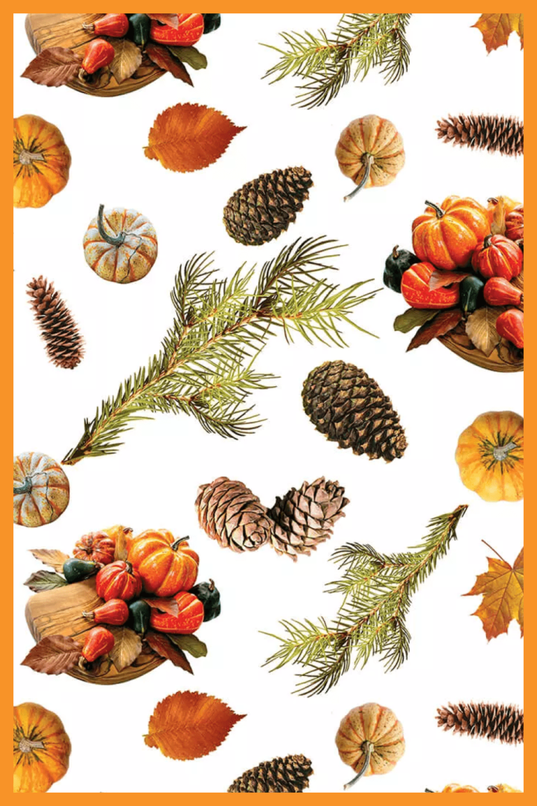 50+ Thanksgiving Textures and Patterns for 2022: Paid and Free