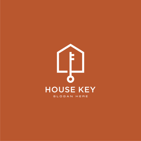 house key logo vector design template - MasterBundles